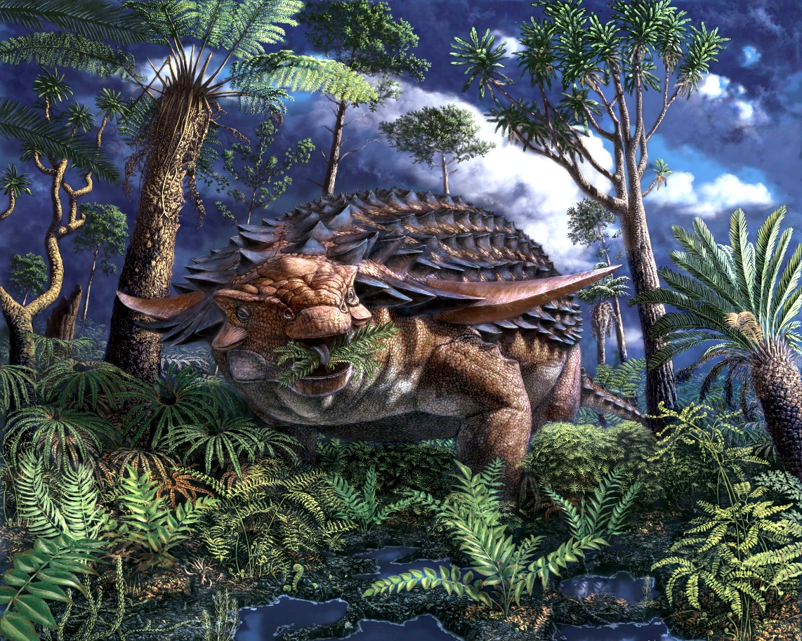 An armored dinosaur’s last supper | Research Connection